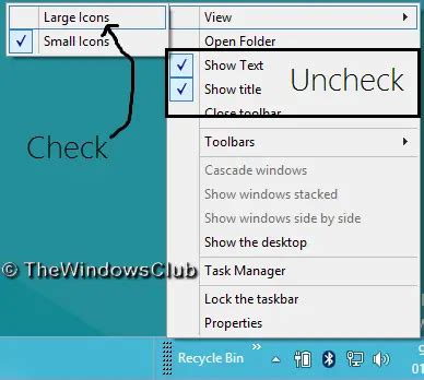 How To Pin Recycle Bin To Taskbar In Windows