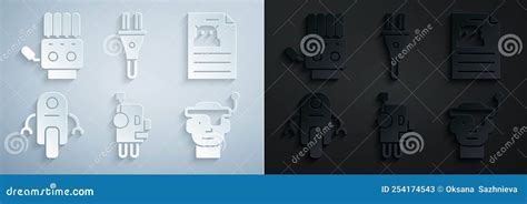 Set Robot Technical Specification Smart Glasses Electric Plug And