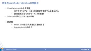 HDFS Router Based Federation PPT