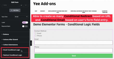 Yeekit Conditional Logic For Elementor Forms Wordpress Plugin