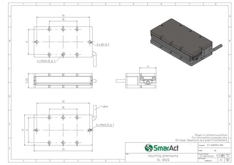 Sl 0620 Compact Linear Stage Smaract
