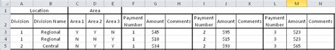 Vba Copy Cell Data Based On Value In Columns