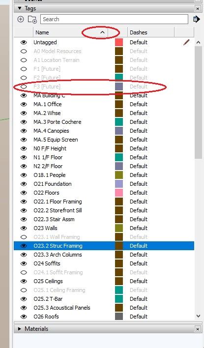 LayOut SketchUp Model Tags Sort Order Feature Requests