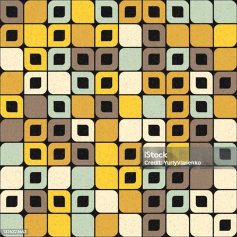 Abstract Geometric Pattern Generative Computational Art Illustration Stock Illustration