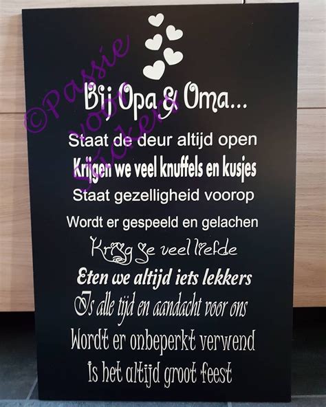 Bij Opa Oma Is Het Altijd Groot Feest Https Passievoorstickers Nl C Opa Oma