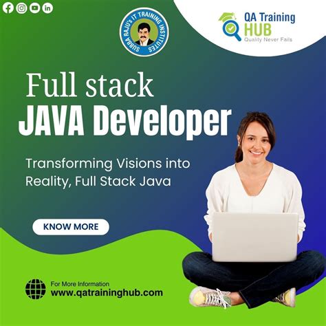 qatraining hub software it training on linkedin fullstackjava