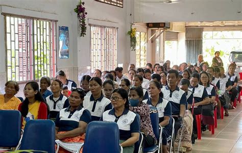 អាជ្ញាធរជាតិ រួមនឹងអាជ្ញាធរខេត្តកំពត បានបន្តបណ្តុះបណ្តាលពីបញ្ហាគ្រឿងញៀនក្នុងវិស័យគ្រិស្តបរិស័ទ