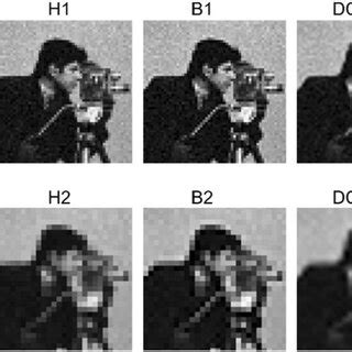 Cameraman Image Under Gaussian Noise With Mean Variance Download Scientific