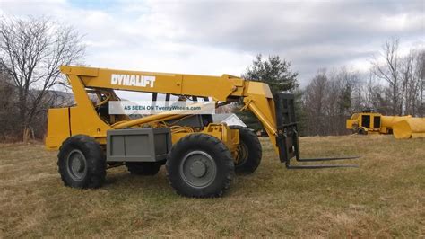 Dynalift D4p80 Model 548 Telescopic Shooting Boom Forklift 36ft Reach Gehl