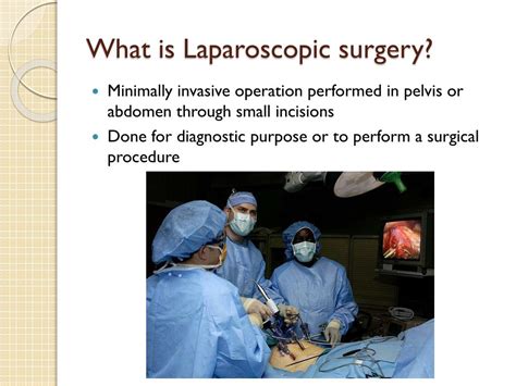 Ppt Robot Assisted Laparoscopic Surgery Da Vinci System Powerpoint