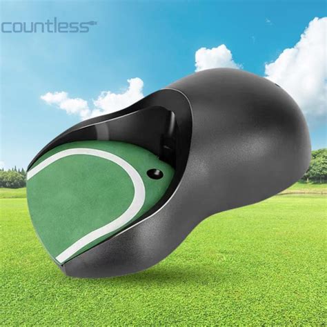 อุปกรณ์ฝึกตีกอล์ฟอัตโนมัติ ใช้แบตเตอรี่ สําหรับฝึกตีกอล์ฟในร่ม กลางแจ้ง