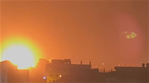 Израиль нанёс ответный удар по сектору Газа Youtube