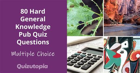 60 Best Pub Quiz Questions And Answers (Printable) - Quizutopia