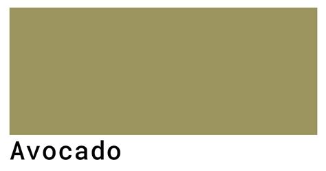 Avocado Color Codes