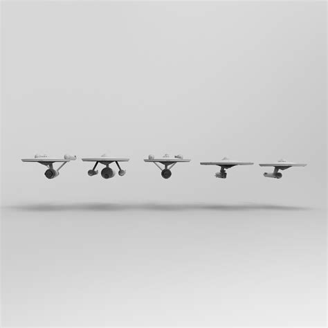 ⭐ Star Trek Constitution Class・free Stl File For ・cults