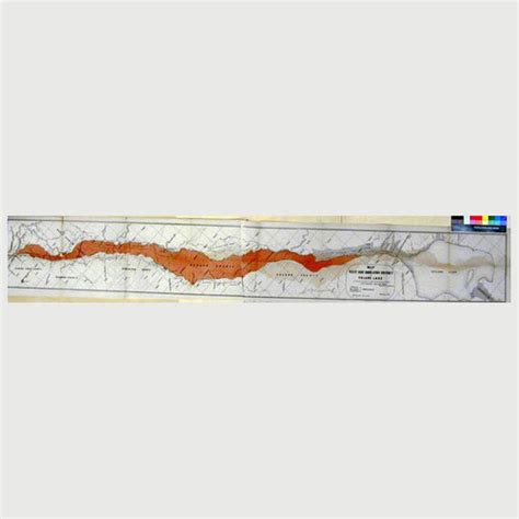 Map Of The West Side Irrigation District And Tulare Lake Wm Ham