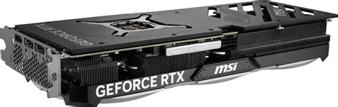 MSI GeForce RTX 4070 TI VENTUS 3X E1 OC 12G RTX-4070-TI-VENTUS-3X-E1 ...
