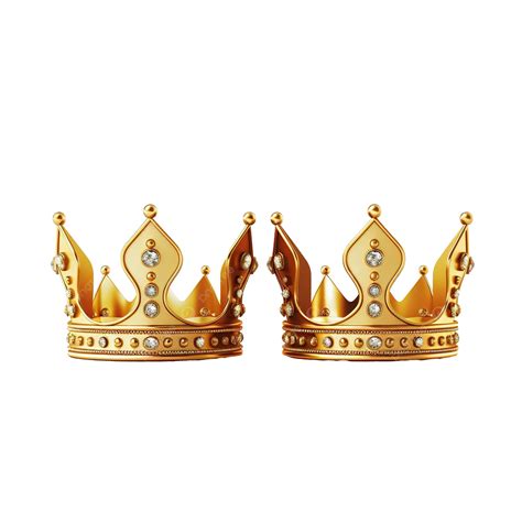 왕과 여왕 왕관 클립 아트
