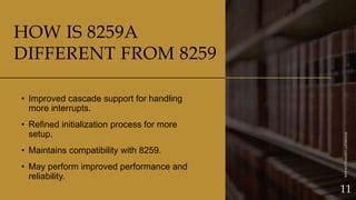 INTERRUPT CONTROLLER MICROPROCESSOR PPT