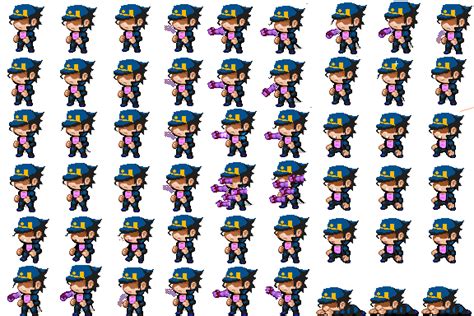 Rpg Maker Mv Sideview Sprite Sheet Battler Index Numbers Plepofex