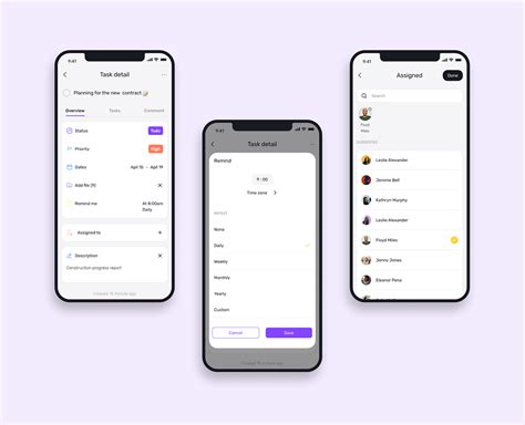 Task Manager App On Behance Task Manager App On Behance