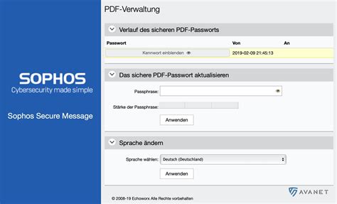 Sophos Central Email Encryption Field Report