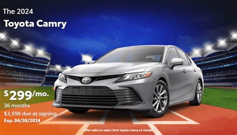 Toyota Lease Specials Peter Boulware Toyota Of Columbia