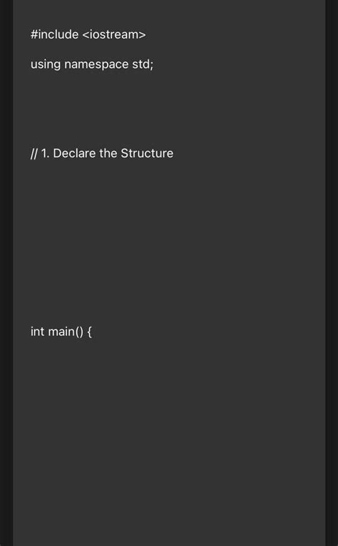 Solved Write Full C Program Create A Structure Called