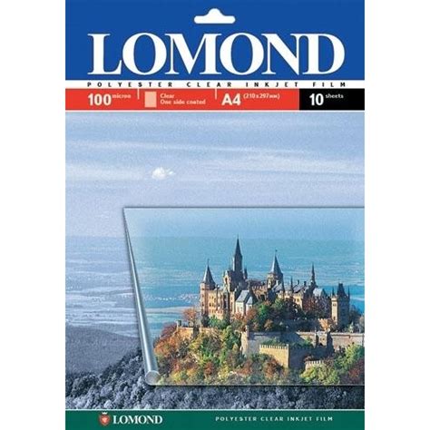 Lomond PET Ink Jet Film (0708411) купити в інтернет-магазині: ціни на ...