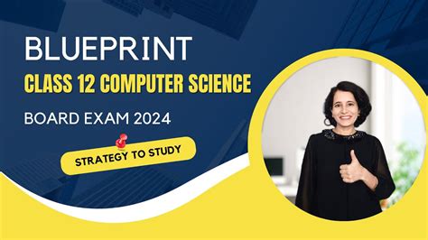 Blueprint Class 12 Computer Science Cbse Board Exam 24🔥 Youtube