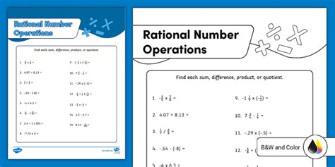List Of Rational Numbers