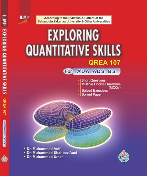 Exploring Quantitative Skills For Ada Ads Bs By Dr Muhammad Asif Booksnbooks
