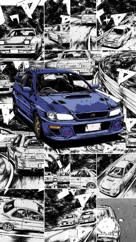 Initial D Manga Wallpapers Wallpaper Cave