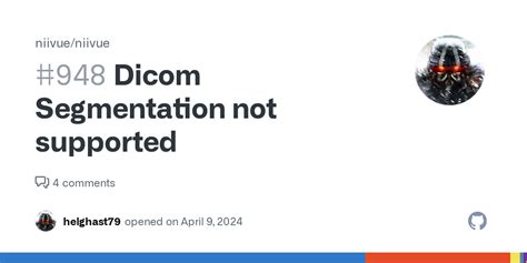 Dicom Segmentation Not Supported Issue Niivue Niivue GitHub