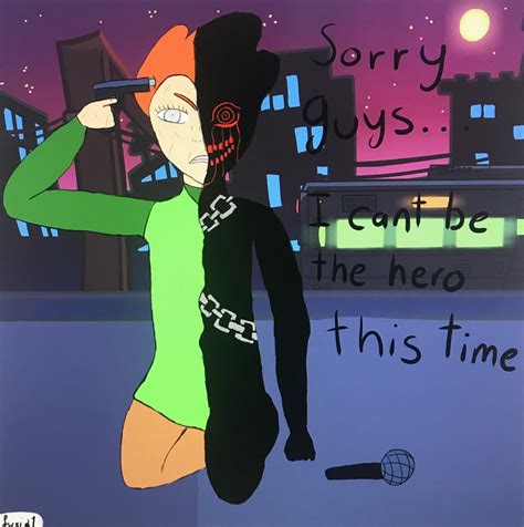 I Tried My Best To Do Corrupted Pico From A Fnf Mod Drawing