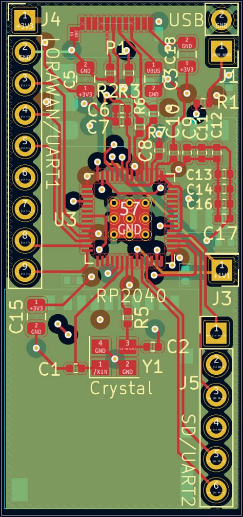 [pcb Review] Rp2040 R Printedcircuitboard