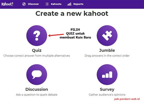 Cara Membuat Kuis Kahoot Untuk Siswa