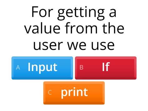 Grade 8 Python Quiz