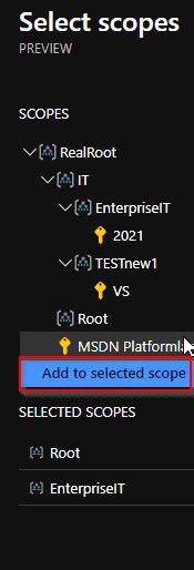 Cannot Create Scope Microsoft Qanda