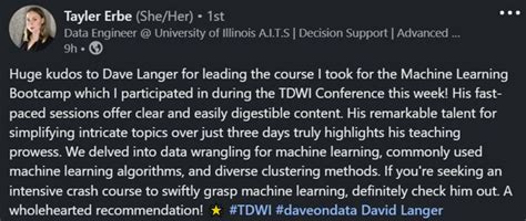 david langer on linkedin python datascience machinelearning