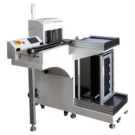 Customized Automatic L Shape Pcb Magazine Loading And Unloading Machine Smt Loader Pcb
