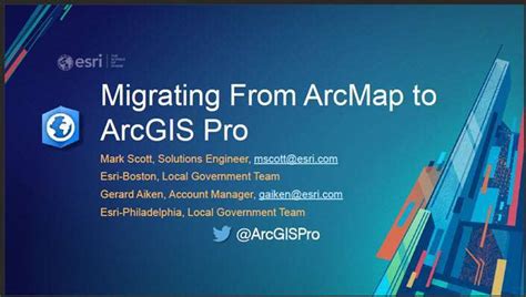 Migrating From ArcMap To ArcPro NYS GIS Association