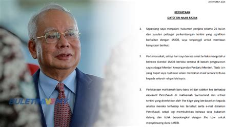 Kenyataan Media Najib Tun Razak Buletin Tv3 Malaysia