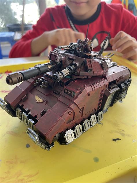 My 7 Year Old 40k Primaris Executioner Rwarhammer40k