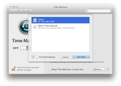 blog archive 把 time machine 备份到 freenas 上