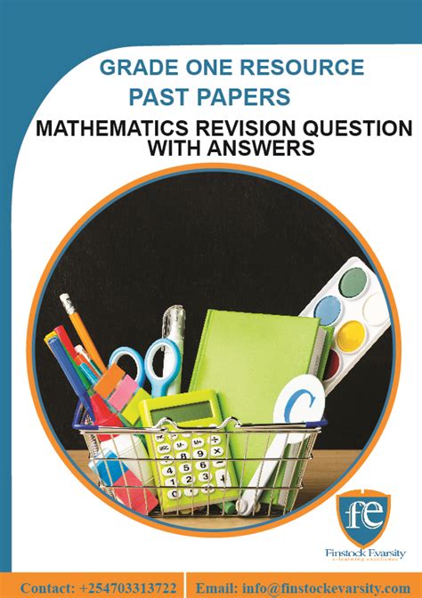 Grade 3 Mathematics Activities Revision Question With Answers Set 1