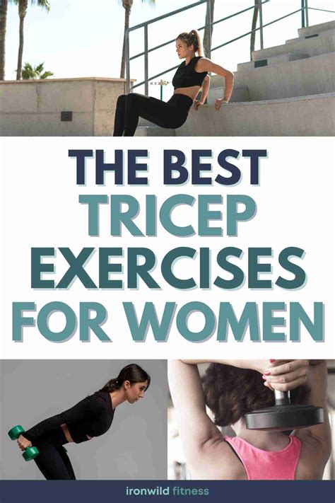 5 Best Tricep Exercises For Women Ironwild Fitness