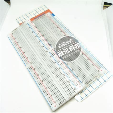 厂家直销 Mb102 优质透明面包板 线路板 面包板 实验板 阿里巴巴