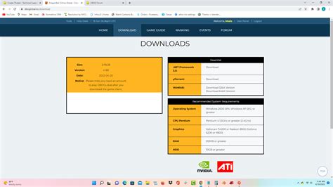 No Download Options For The Game Client Technical Support Dbog Forum