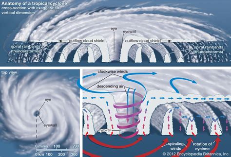 Eye Tropical Cyclone Britannica